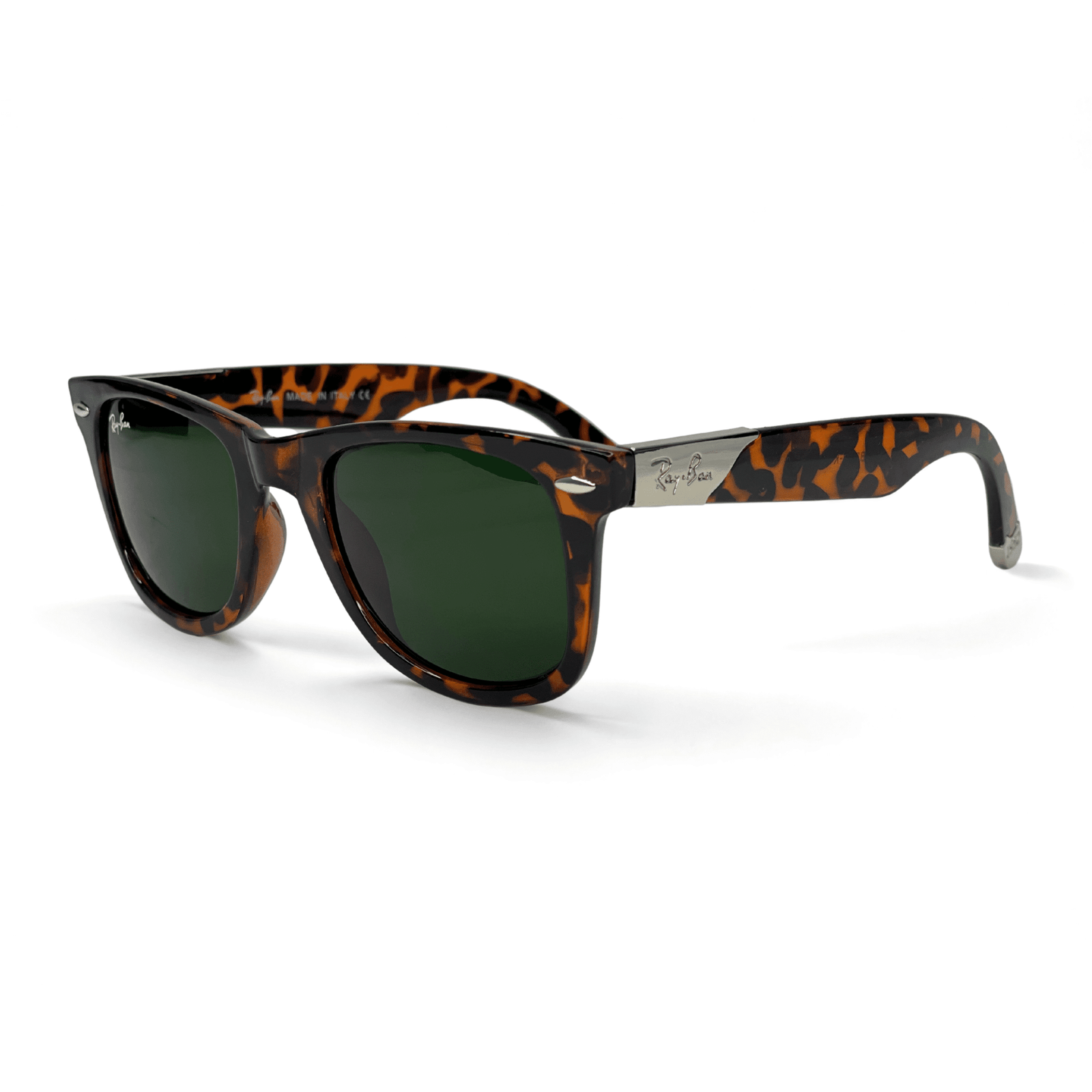 Tortoise Shell Classic Wayfarer Sunglasses - Optical Palace